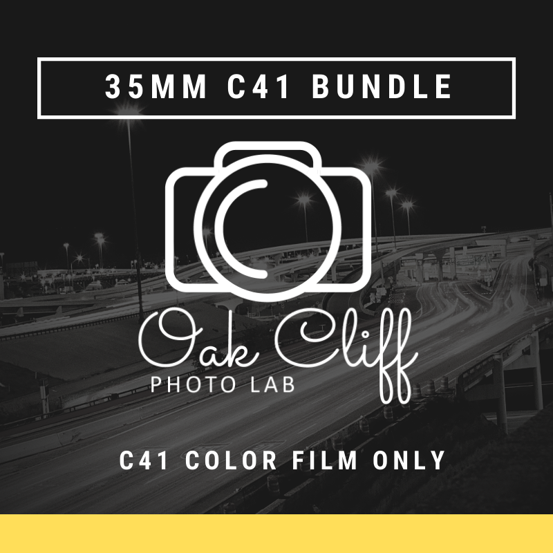 Film Bundle 35mm C41 Color: Develop and Scan – Oak Cliff Photo Lab